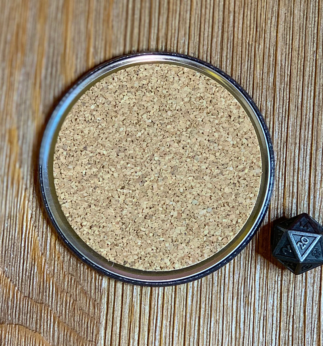 Mace & Mead drink coaster – Black Wand Leather Works